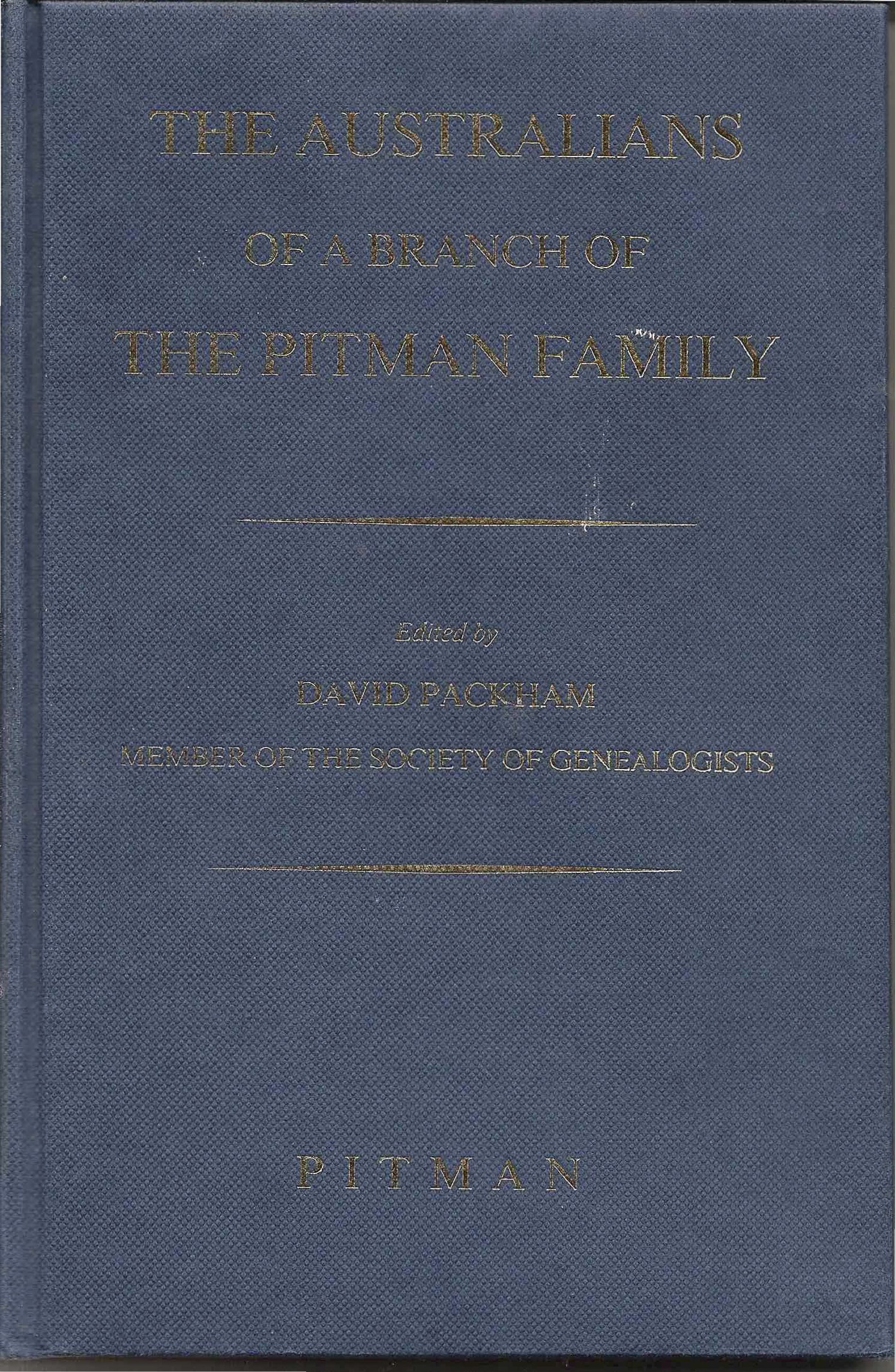 The Australians of a Branch of the Pitman Family – Pitman Families in ...