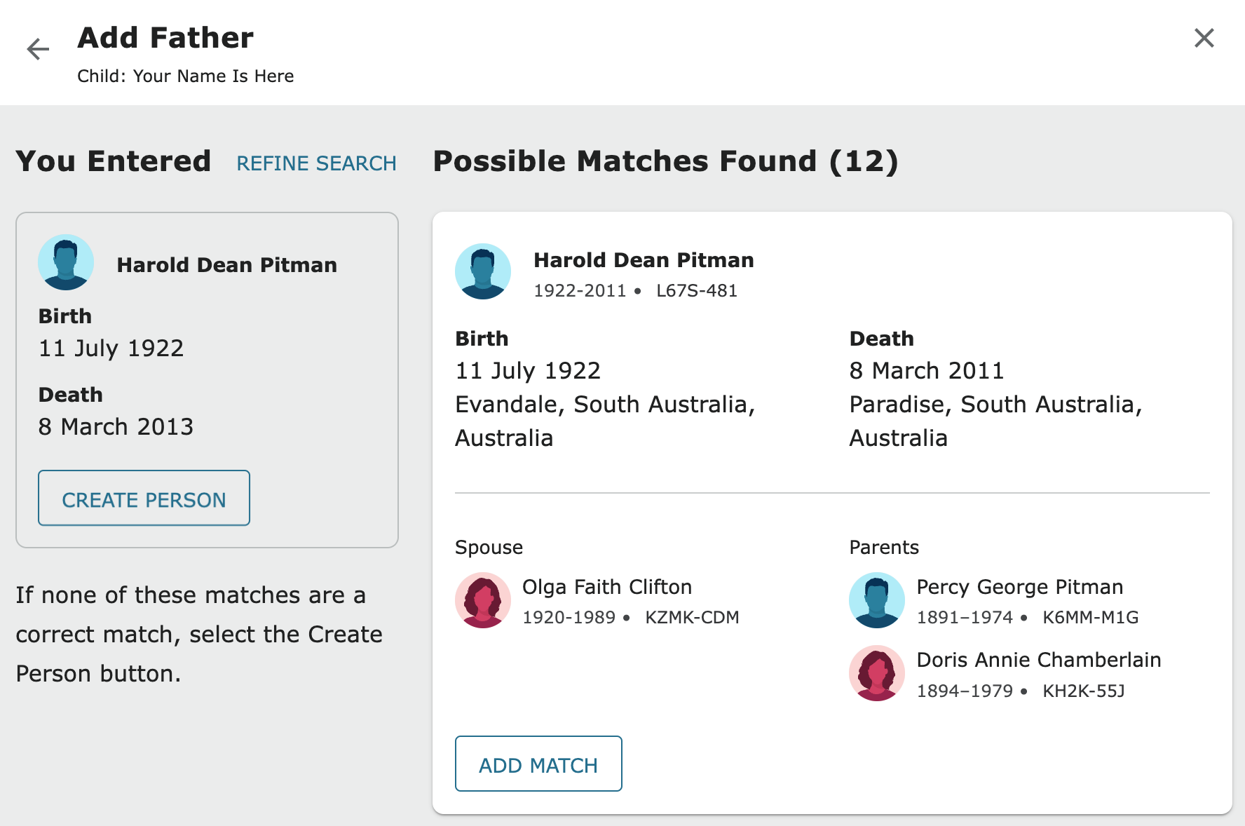 Create FamilySearch account – Pitman Families in Australia
